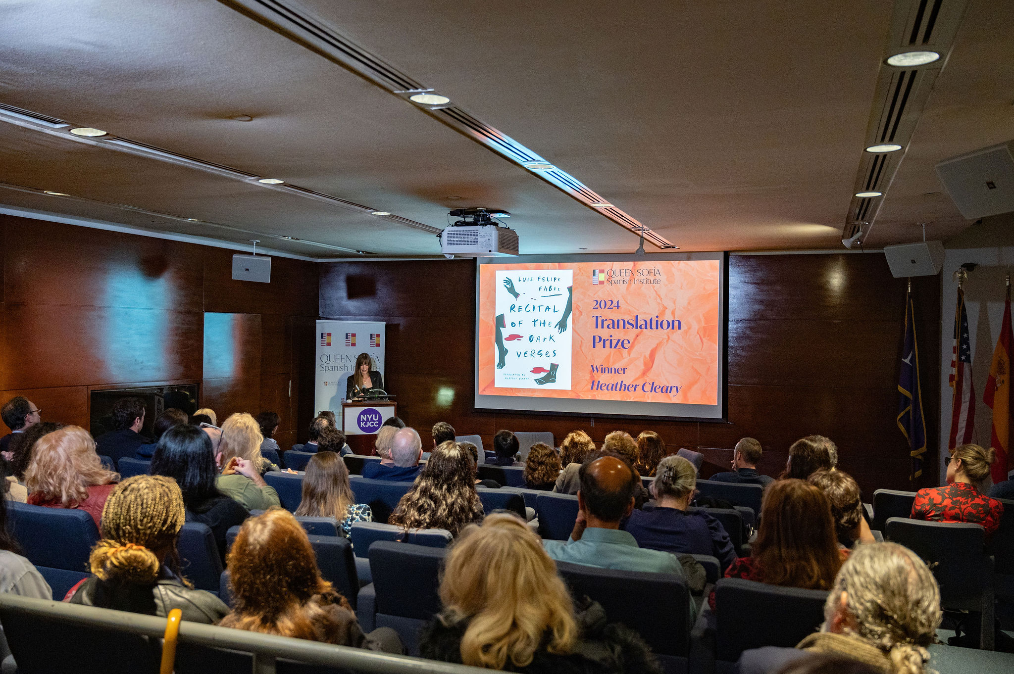 “An Evening of Translation” Awards Ceremony – Queen Sofia Spanish Institute